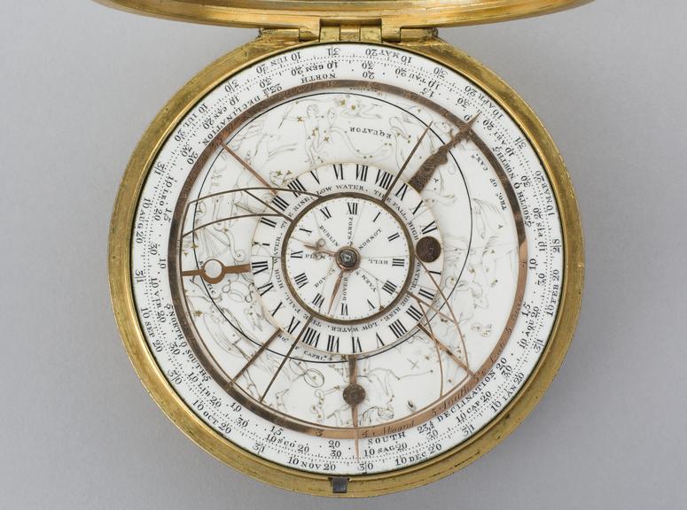 Astronomical Watch by George Margetts, 1750-1810 | Science Museum Group ...