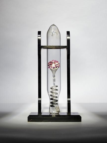 Crookes' Tube Showing how Cathode Rays Illuminate Rubies, 1878-1888 ...