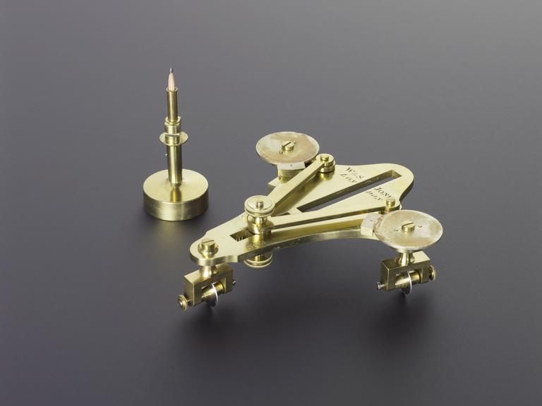 Cyclograph in fitted mahogany box | Science Museum Group Collection