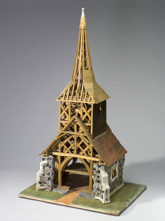 Wooden model of the belfry of St Nicholas church, Laindon | Science ...