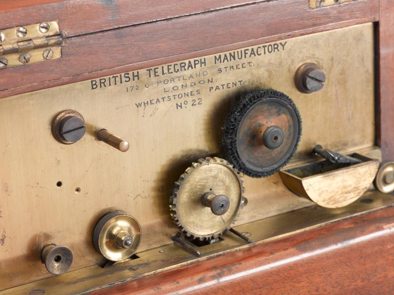 Stroh's type-printer for Wheatstone ABC communicator, 1870-1881 ...