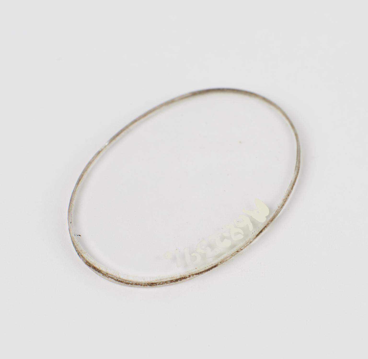 Oval (concave) lens | Science Museum Group Collection