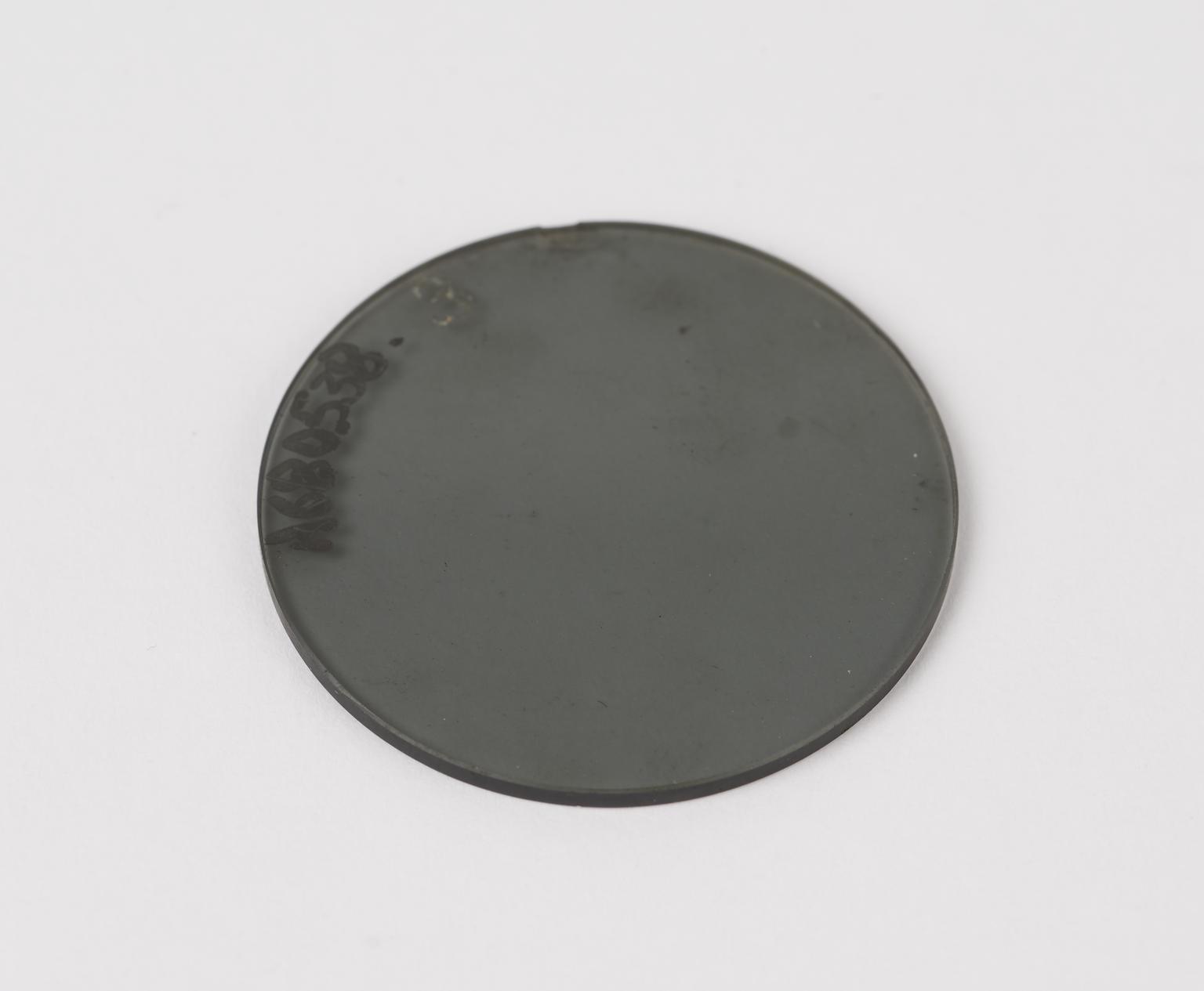 Circular tinted lens | Science Museum Group Collection