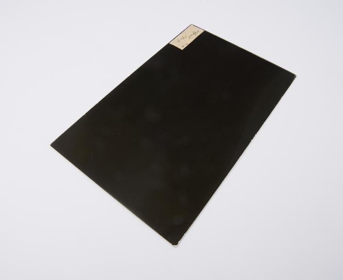 Glass x-ray plate taken at Shepherd’s Bush Military Orthopaedic ...