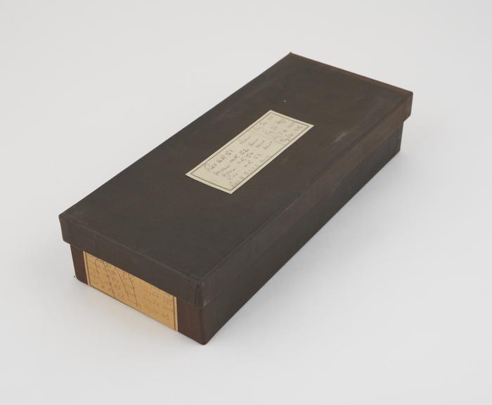 Black slide box | Science Museum Group Collection