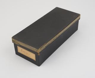 Black slide box | Science Museum Group Collection