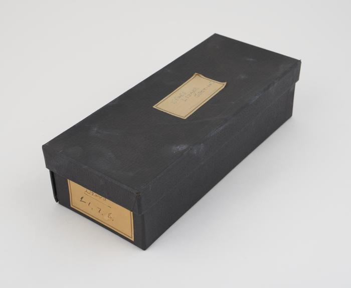Black slide box | Science Museum Group Collection