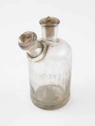 Small clear glass woulfe bottle | Science Museum Group Collection
