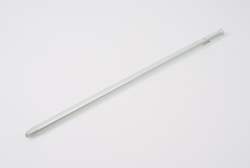 Tube, glass | Science Museum Group Collection