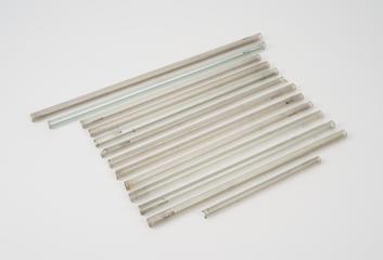 Thirteen tubes, glass, various sizes | Science Museum Group Collection