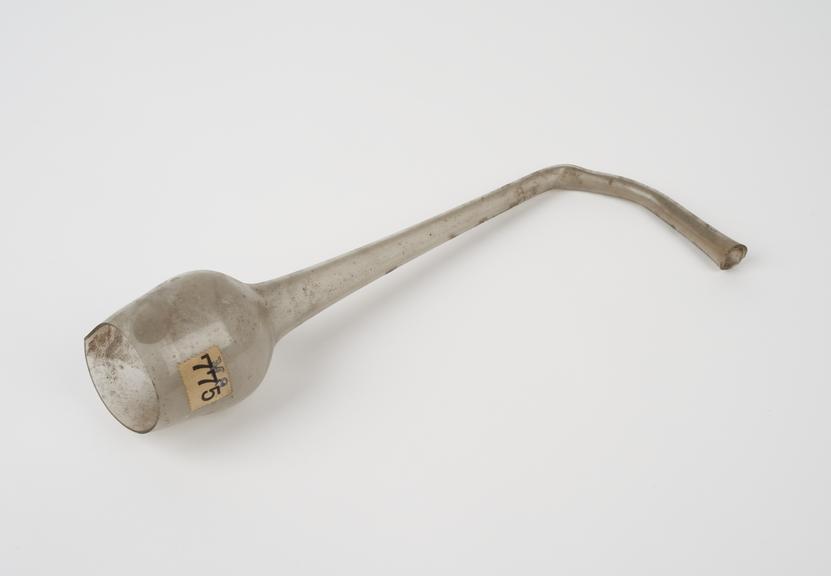 Clear glass delivery tube | Science Museum Group Collection