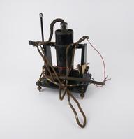 Cylindrical ignitron mounted on wooden base | Science Museum Group ...
