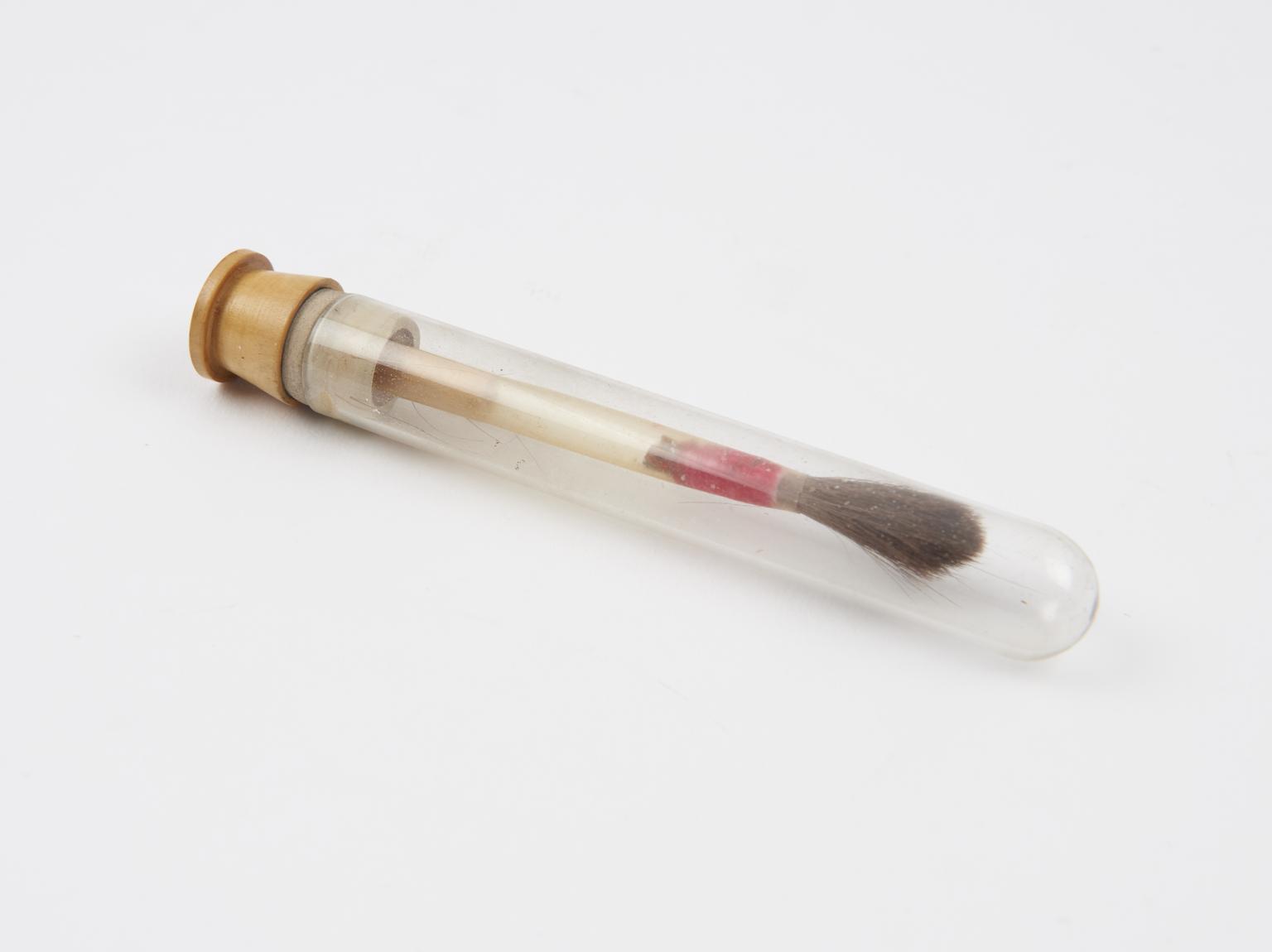 Small brush with celluloid stem | Science Museum Group Collection