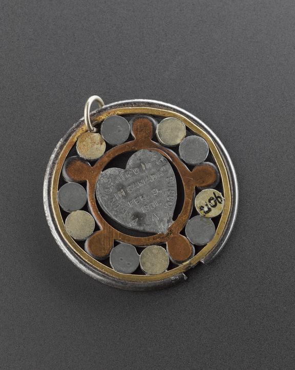 Electrogalvanic amulet | Science Museum Group Collection