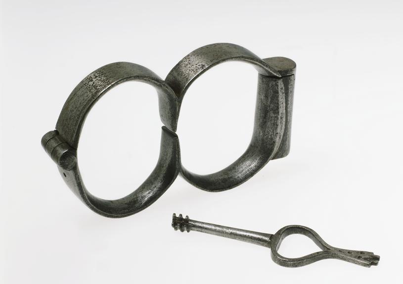 Handcuffs, iron, 1601-1830 | Science Museum Group Collection