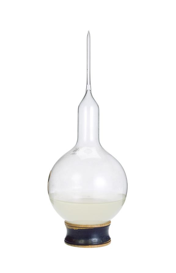 Glass Flask, made by the Pasteur Institute | Science Museum Group ...