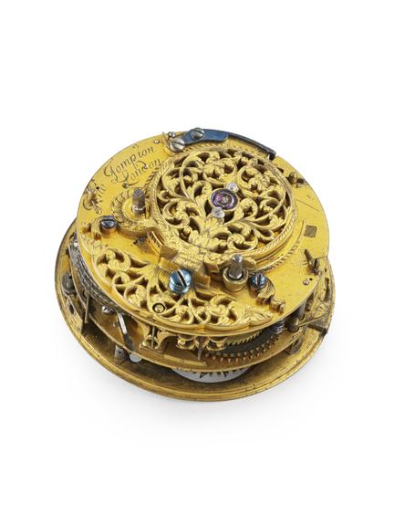 Watch movement with a quarter-repeating mechanism of early design by ...