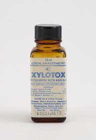 Bottle of "Xylotox" topical anaesthetic liquid | Science Museum Group ...