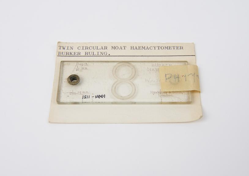 Burker twin moat haemocytometer | Science Museum Group Collection