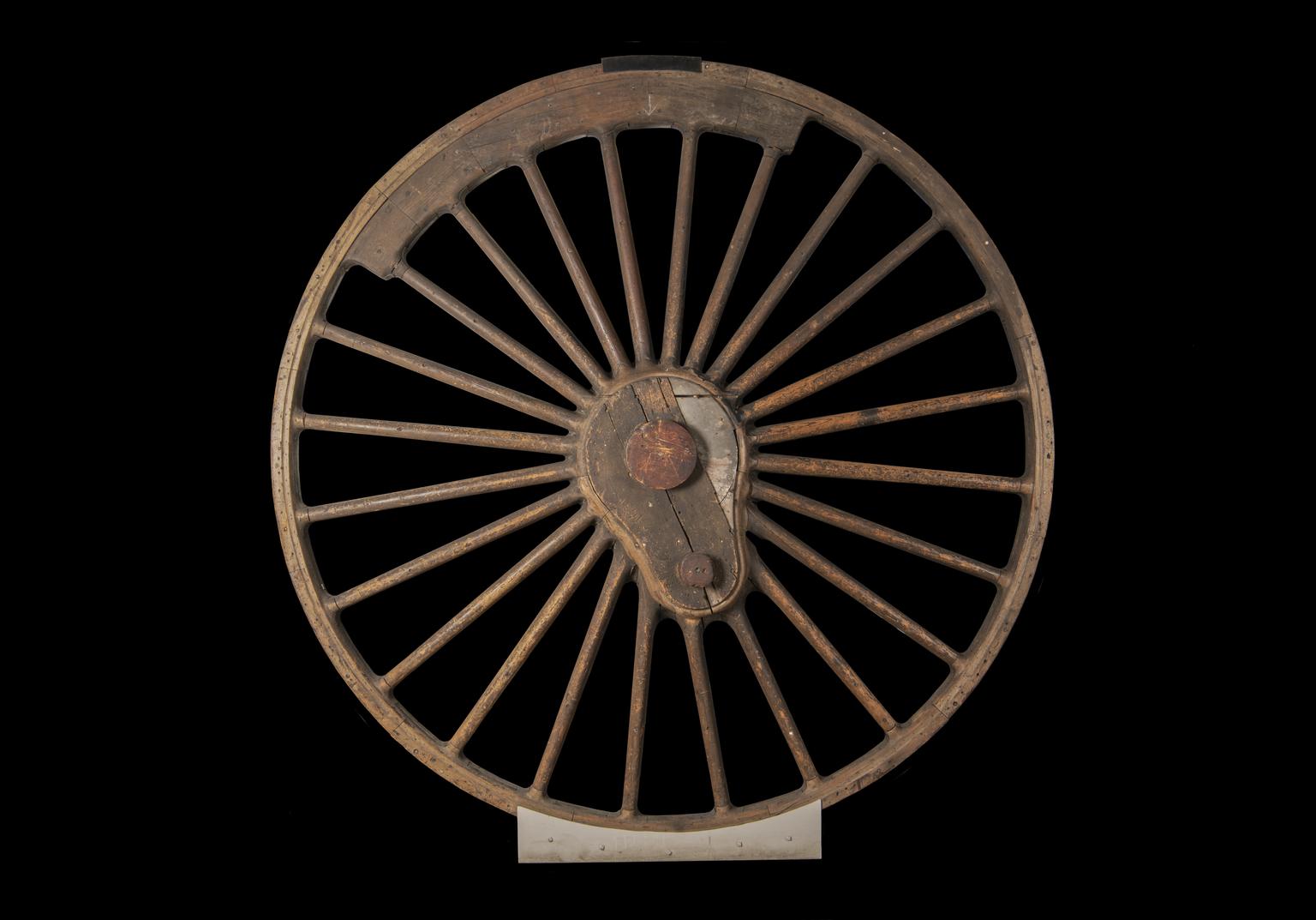 Stirling single locomotive wheel casting pattern, Great Northern ...