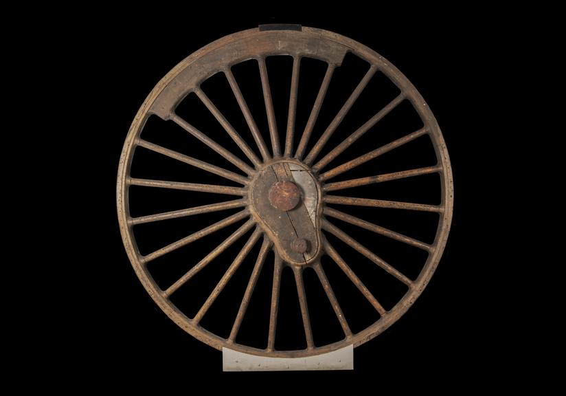 Stirling single locomotive wheel casting pattern, Great Northern ...