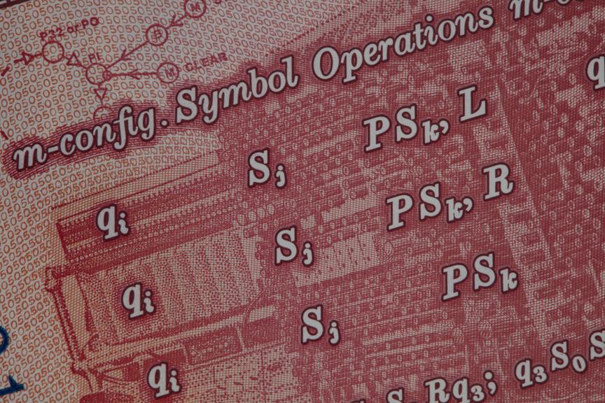 £50 banknote featuring Alan Turing | Science Museum Group Collection