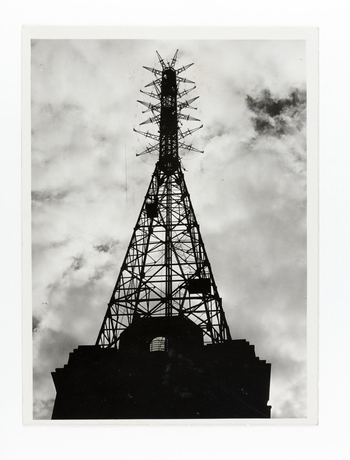 Photograph of television mast at Alexandra Palace | Science Museum ...