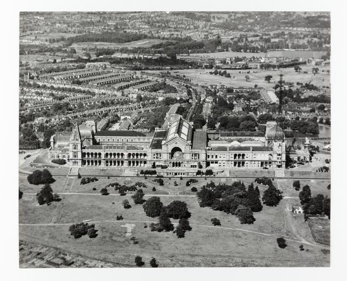 Aerial photograph of Alexandra Palace | Science Museum Group Collection
