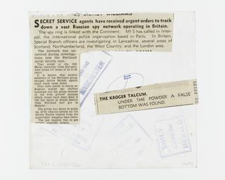 Photograph of talcum container with false bottom | Science Museum Group ...