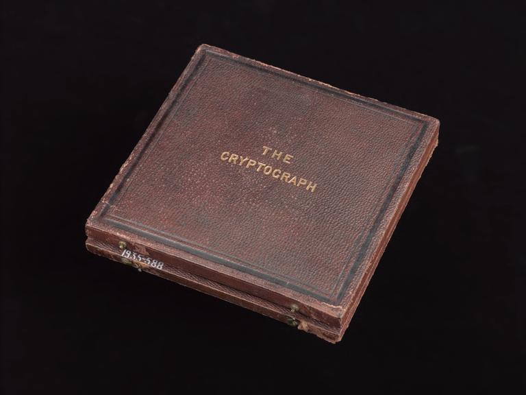 Cryptograph (coding and decoding machine) by Sir Charles Wheatstone, 1843-1875 | Science Museum ...