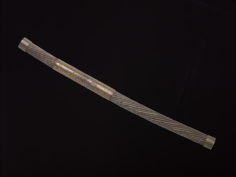 Sample of the first transatlantic cable, 1857-1858 | Science Museum ...