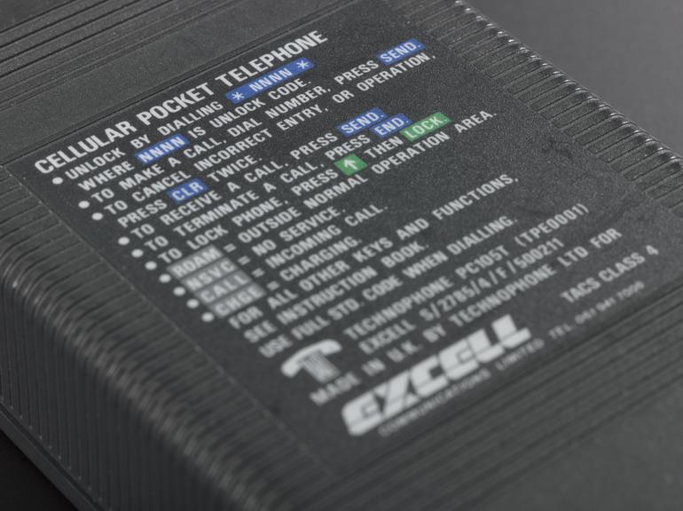 Technophone 'EXCELL PC105T' mobile telephone, 1986 | Science Museum ...