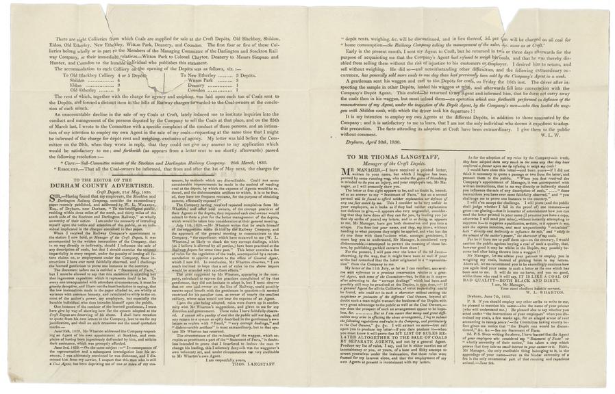 Printed article extracted from the Durham County Advertiser | Science ...