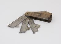 Three bladed fleam | Science Museum Group Collection
