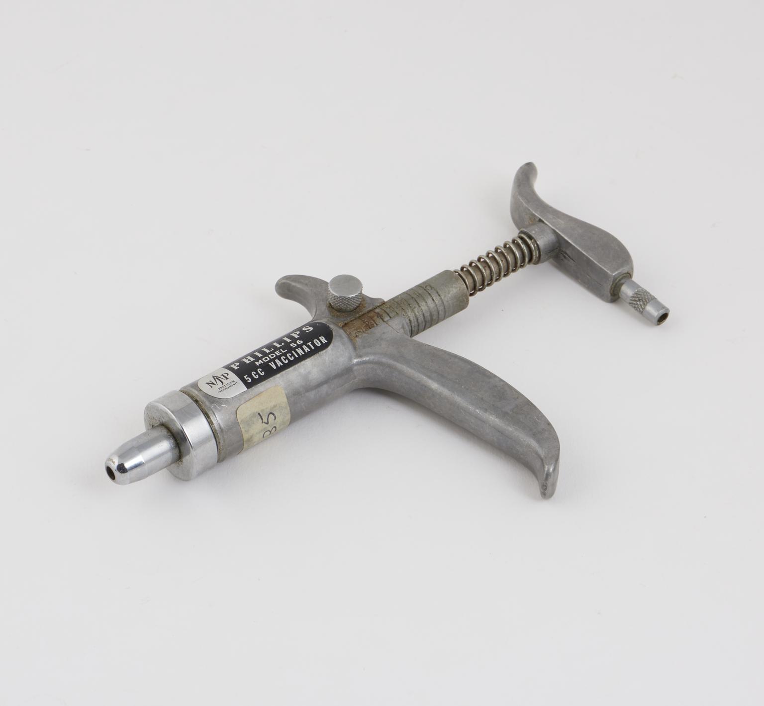 Phillips 5 cc Vaccinator "Model 56" | Science Museum Group Collection