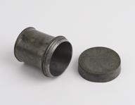 Pewter pomade pot | Science Museum Group Collection