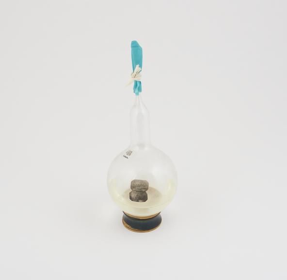 Glass Flask, made by the Pasteur Institute | Science Museum Group ...