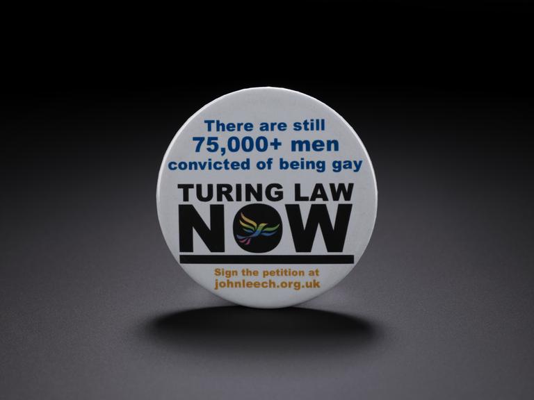 Turing's Law campaign badge | Science Museum Group Collection