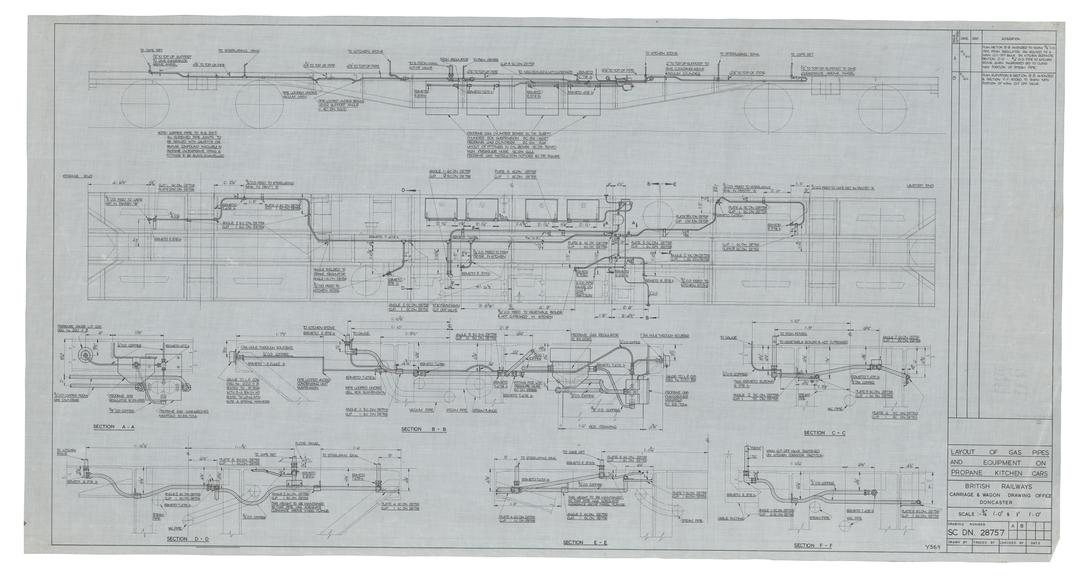 Charles Roberts & Co. wagon drawings | Science Museum Group Collection