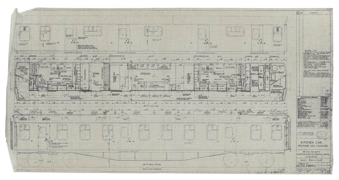 Charles Roberts & Co. wagon drawings | Science Museum Group Collection