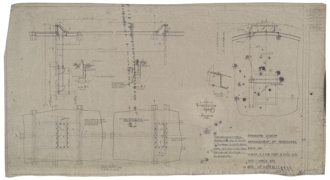 Charles Roberts & Co. wagon drawings | Science Museum Group Collection