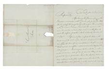 Letter from Edward Pease, Darlington to Leonard Raisbeck, Stockton-upon ...