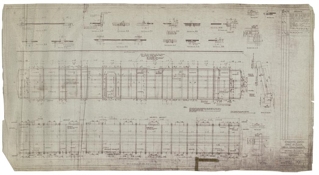 Charles Roberts & Co. wagon drawings | Science Museum Group Collection