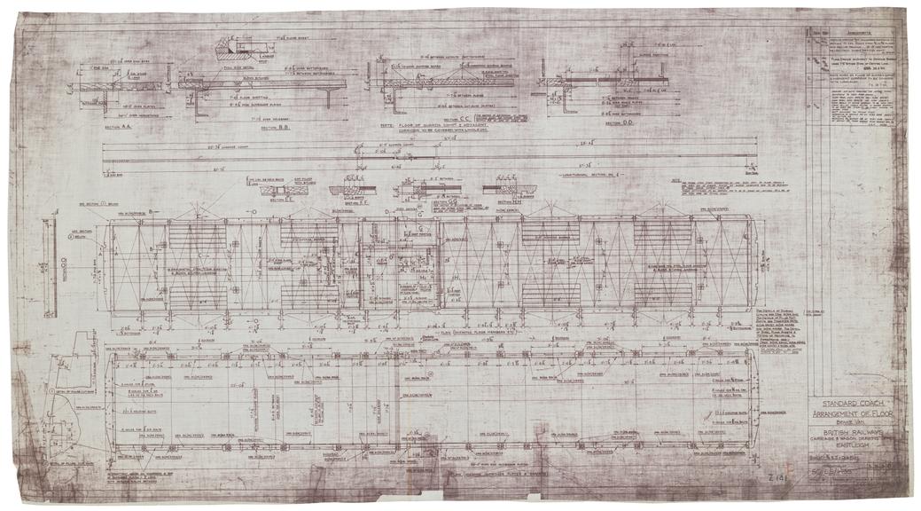 Charles Roberts & Co. wagon drawings | Science Museum Group Collection