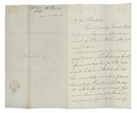 Letter from Edward Pease, Darlington to Leonard Raisbeck, Stockton-upon ...
