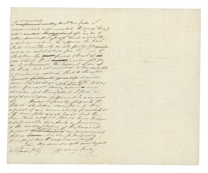 Letter from Leonard Raisbeck to Joseph Pease | Science Museum Group ...