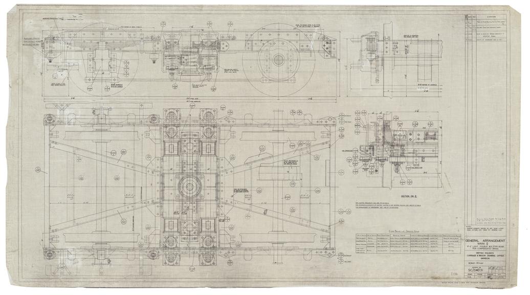 Charles Roberts & Co. wagon drawings | Science Museum Group Collection