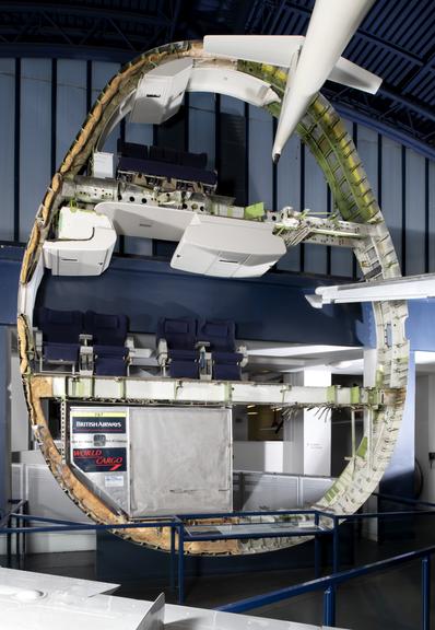 Section of a Boeing 747, 1973. | Science Museum Group Collection