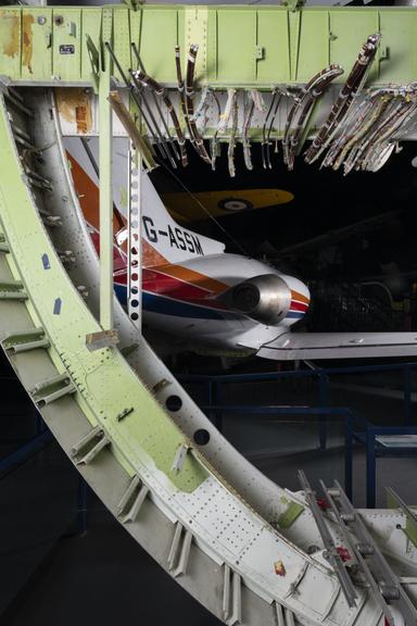 Section of a Boeing 747, 1973. | Science Museum Group Collection