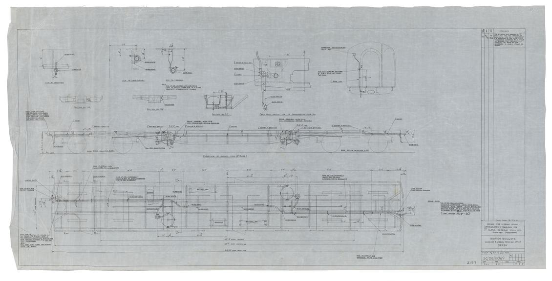 Charles Roberts & Co. wagon drawings | Science Museum Group Collection